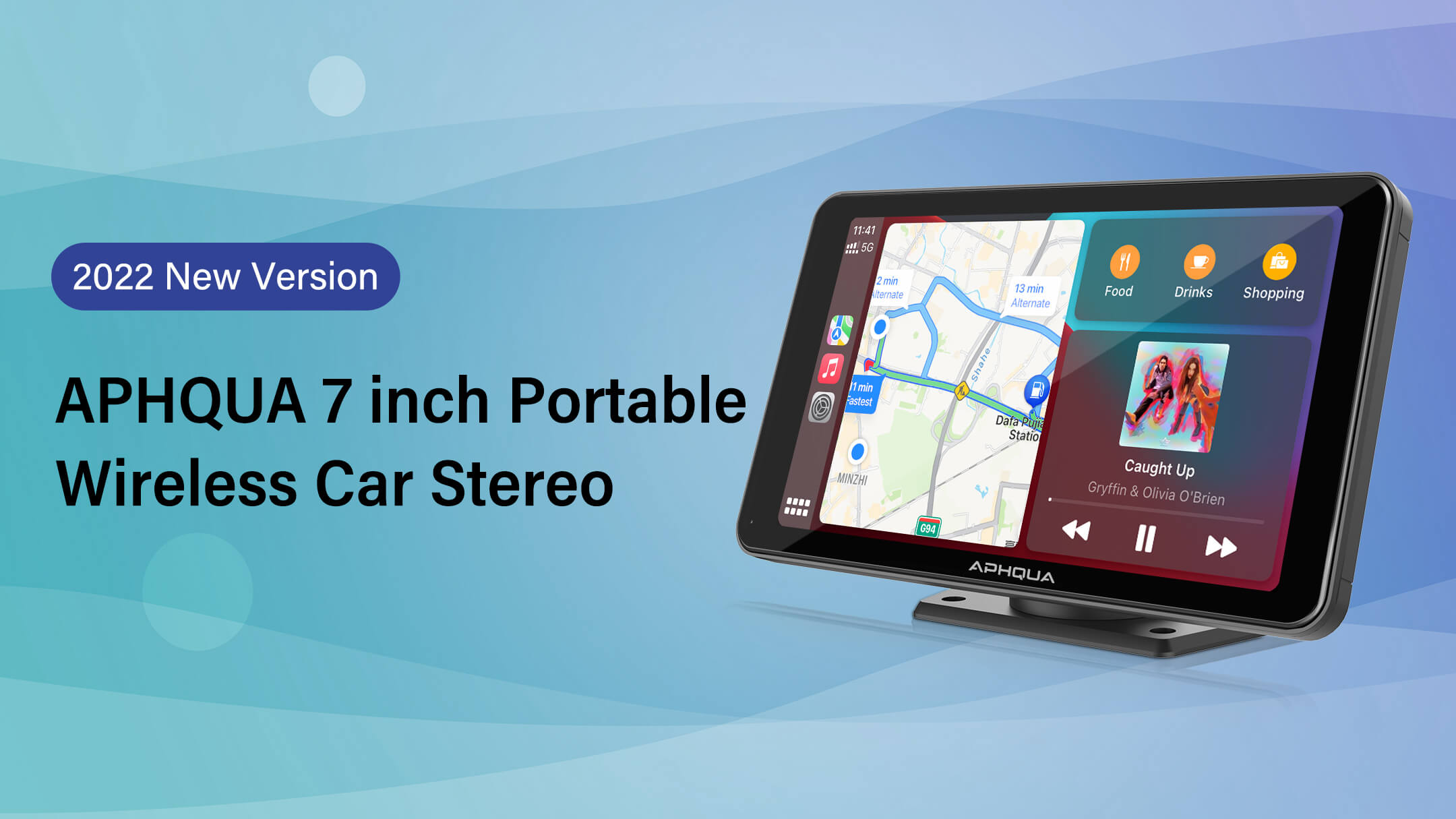 W701 Portable 7 Inch Wireless Car Stereo – aphqua