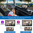 APHQUA Portable Wireless Carplay with Light-Sensing, 9 Inch IPS Touchs ...